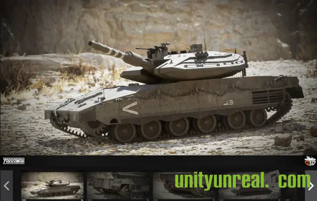 Unreal Engine asset – Modern Tanks A 4pk - Advanced Tank Blueprint ...