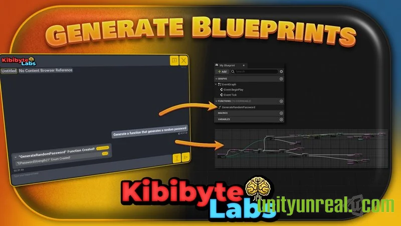 Unreal Engine asset – Blueprint Generator Ai – Kibibyte Labs (Engine ...