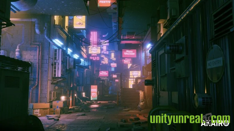 Unreal Engine asset – Big Slum Alley 5.6